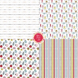 Happy Birthday Digital Paper Pack, Birthday Patterns, Birthday ...