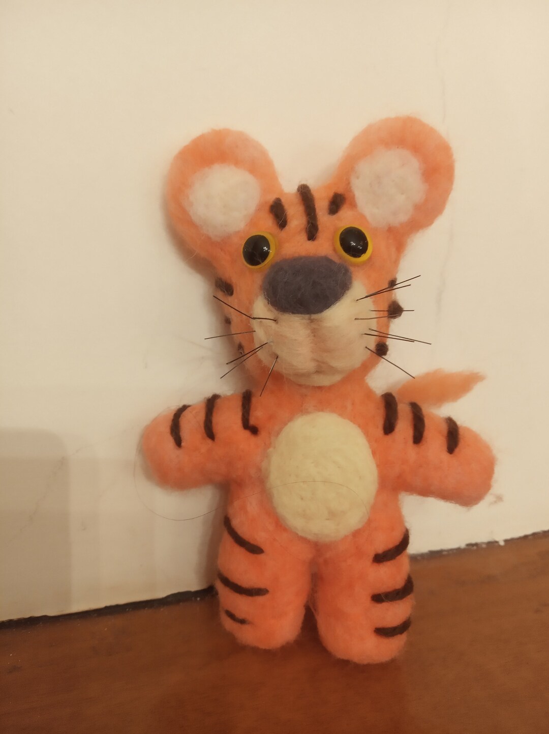 Felt Tiger / Interior Tiger Toy / Cute Felt Tiger as a Gift / New Year ...