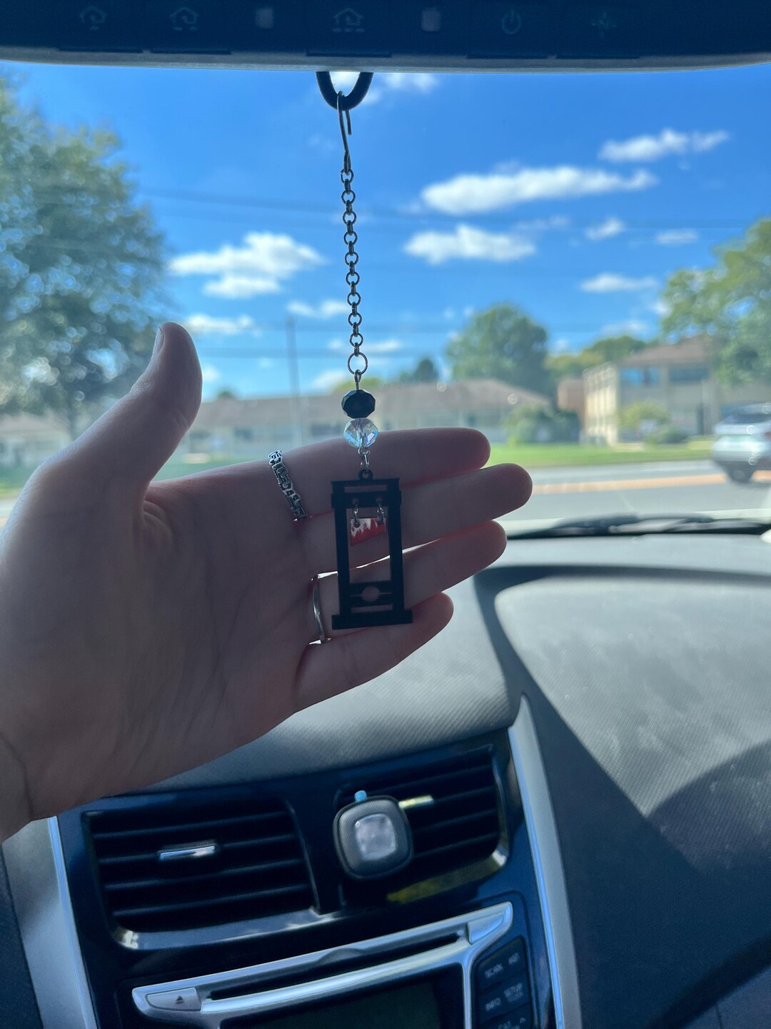 Guillotine Car/wall Charm - Etsy