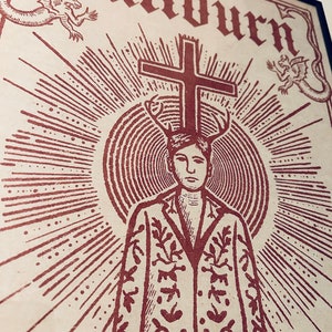 A3 Saltburn Folk Horror Inspired Design Signed - Etsy