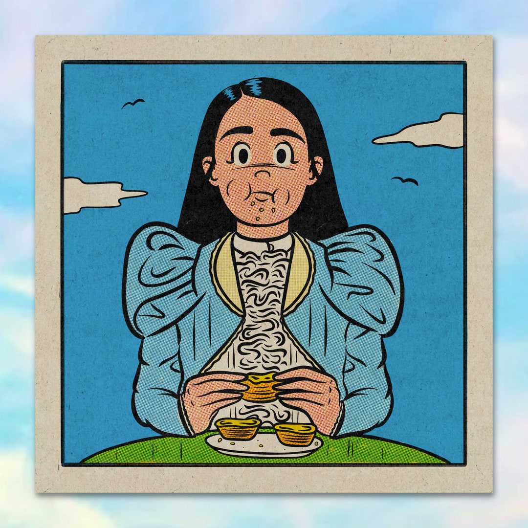 Poor Things' Bella Baxter Cartoon Strip-style Illustration Signed Print ...