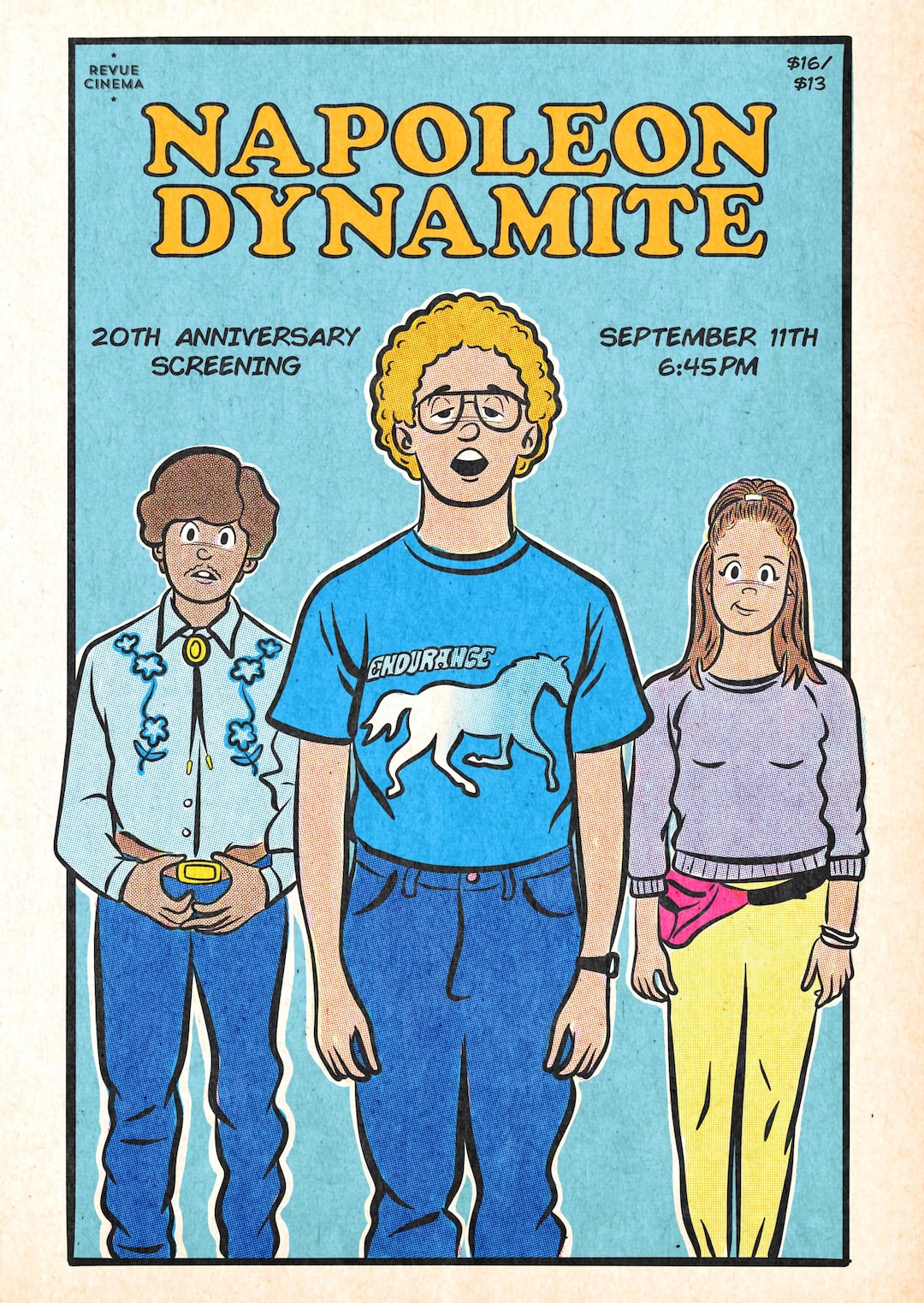 Napoleon Dynamite Poster for Revue Cinema Screening | A3 Size | Signed ...