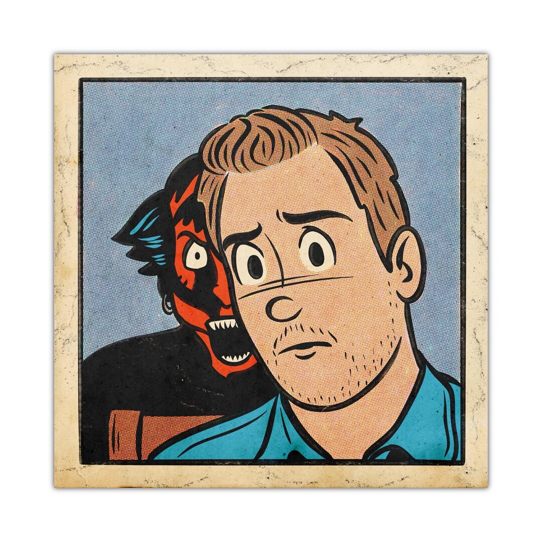 Postcard - Horror Movie - Cartoon Strip-style Illustration - Etsy