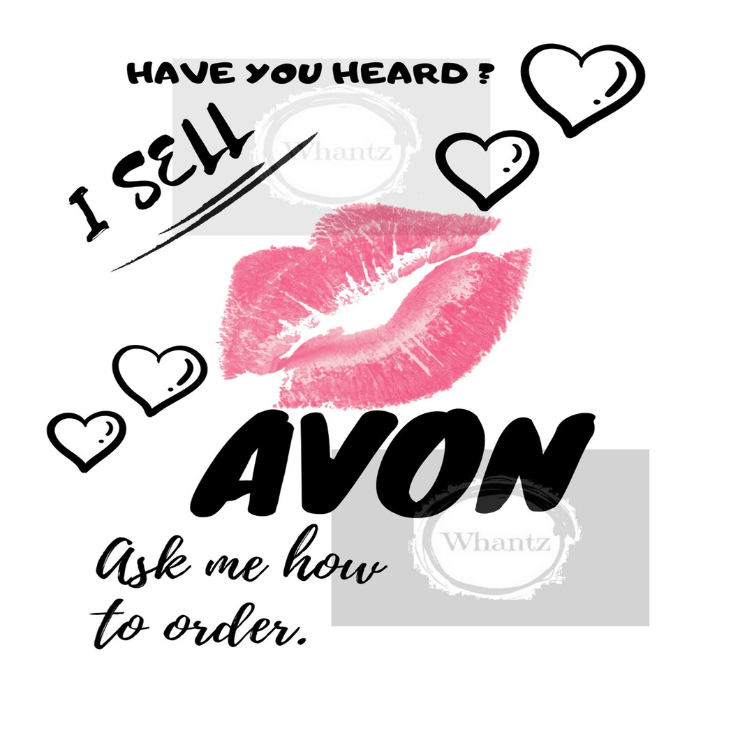 Avon Sales PNG Format Only... - Etsy
