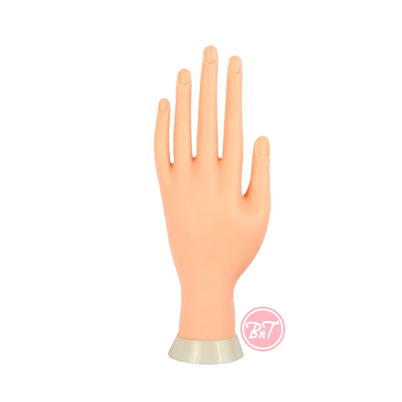 Bendable Display Hand, Practice Hand Table Display, Bold N Trendy - Etsy