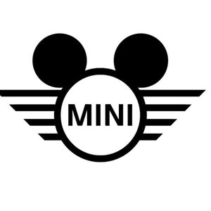 Mouse Head Mini Cooper Logo, Mini Cooper Logo Mouse, Mini Cooper Logo ...