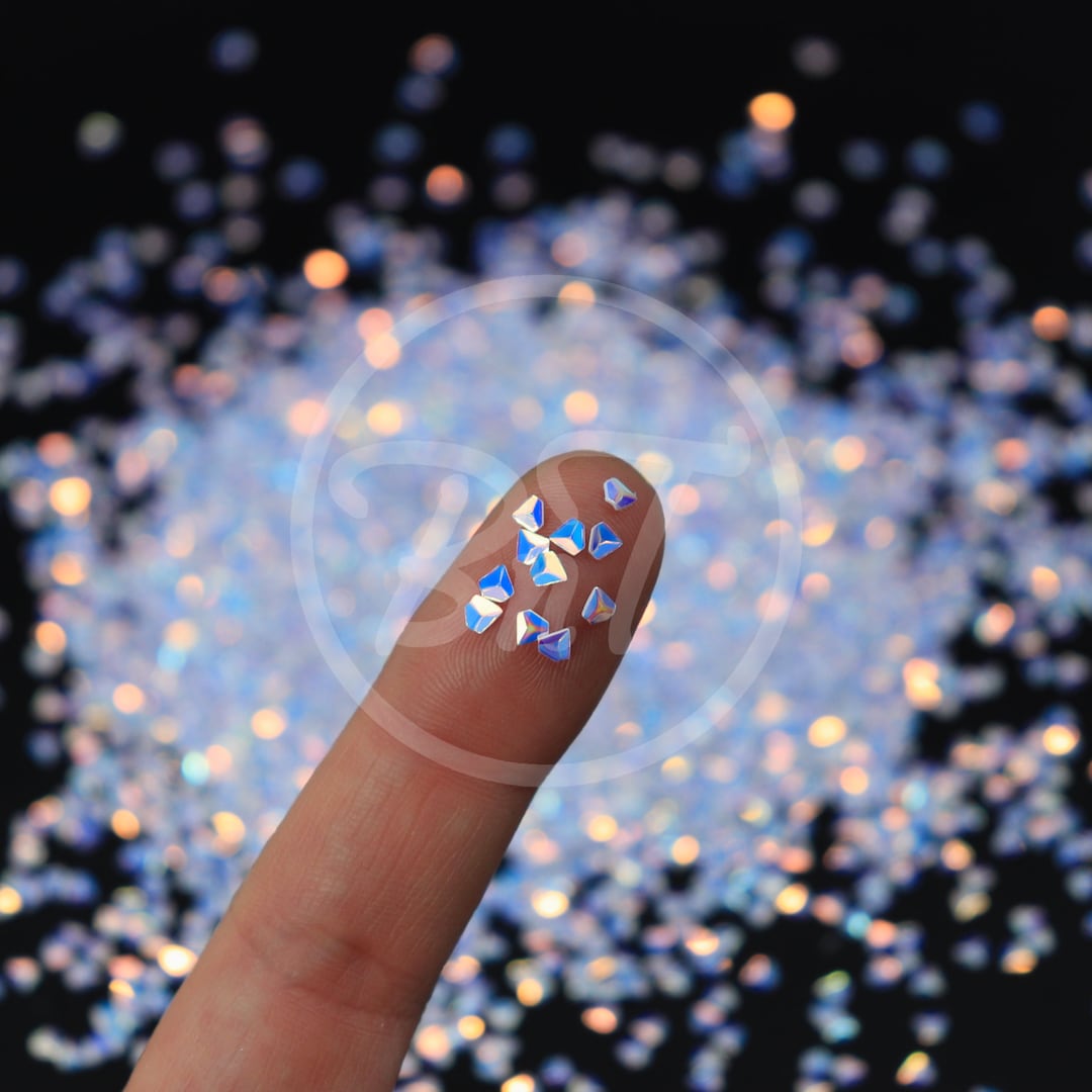 3D Diamond Shapes, Nail Art Diamond Spangles, Boldntrendy - Etsy