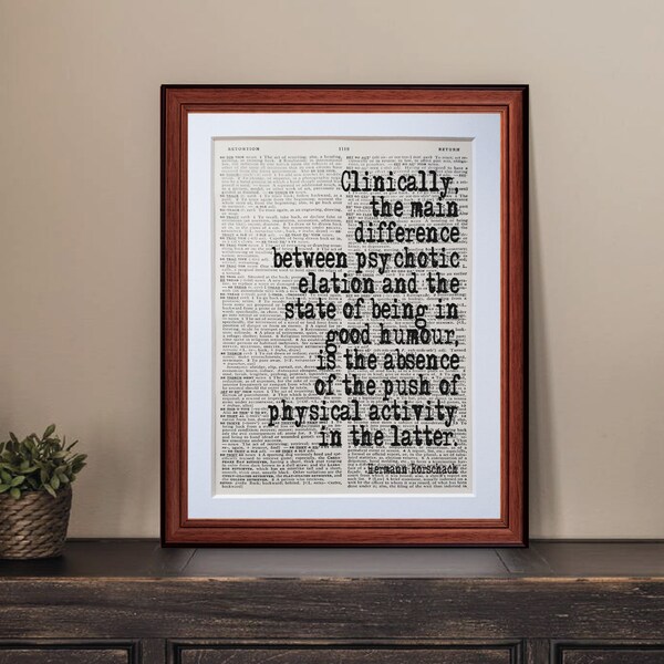 Rorschach Print - Etsy