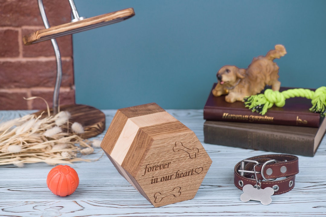 Pet House Pet Urn Cat Memorial Box 2D/3D Cremation Pet Urn for Animals ...