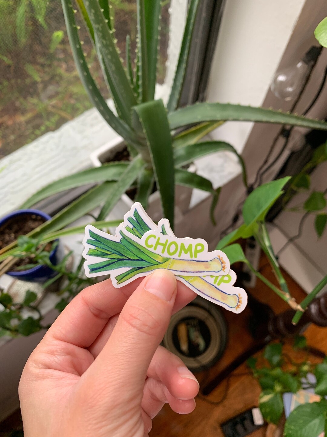Leek Sticker - Etsy