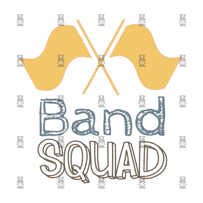 Band Squad Color Guard, Marching Band, PNG, Digital Download ...
