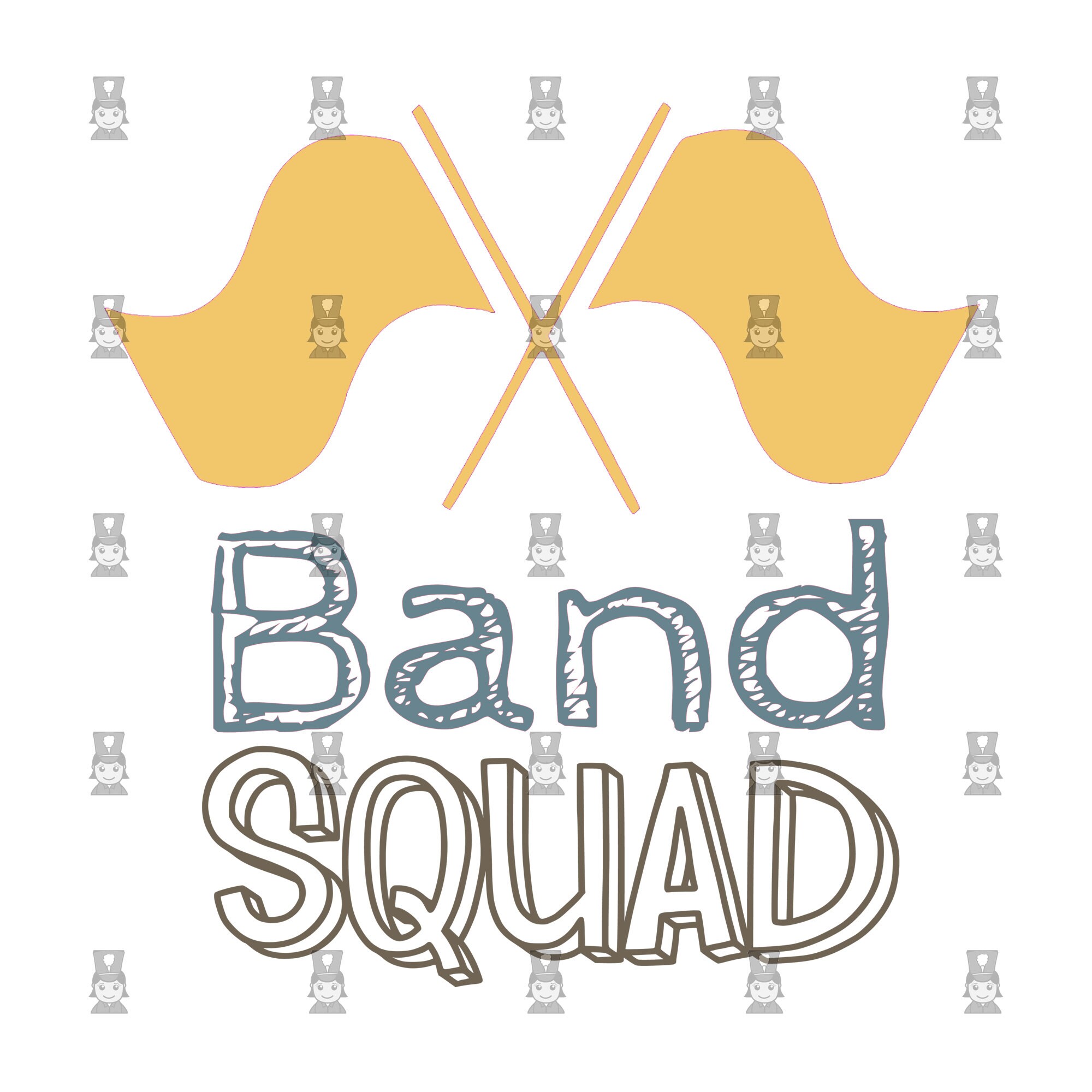 Band Squad Color Guard, Marching Band, PNG, Digital Download ...