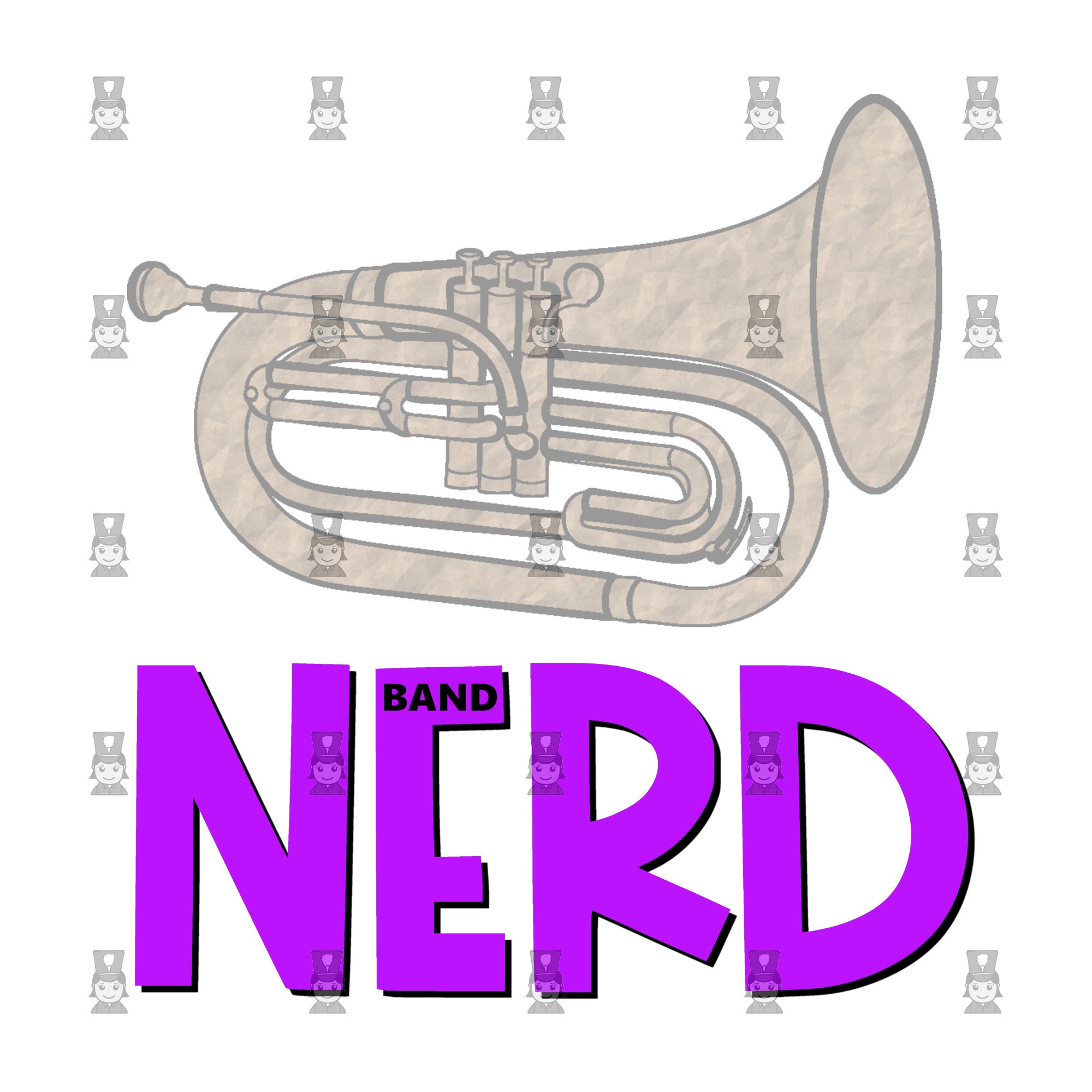 Marching Baritone Clipart