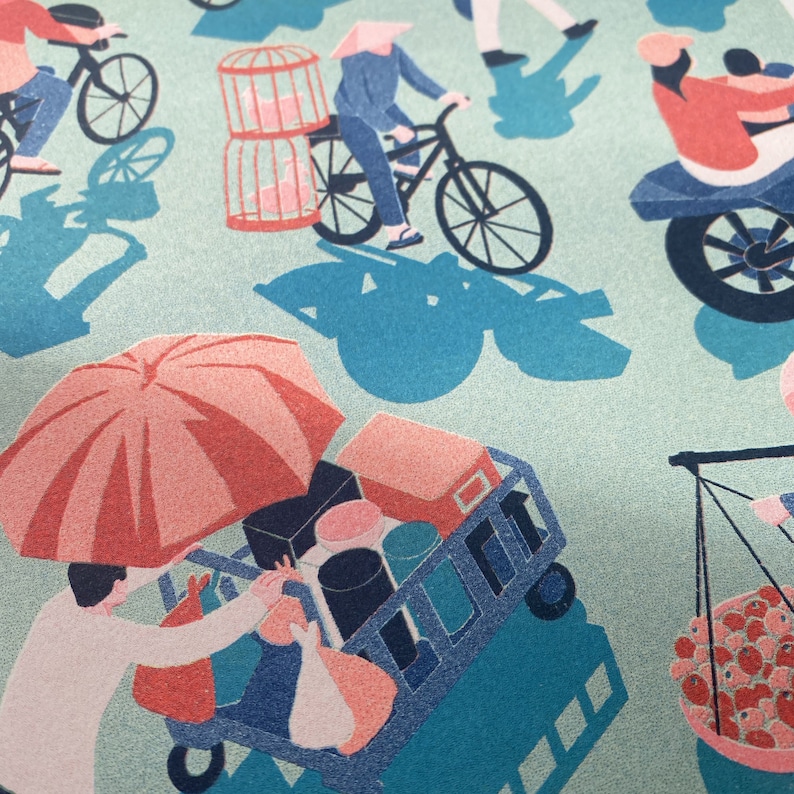 Saigon A4 Risography Poster / Vietnam / Poster / Decoration ...