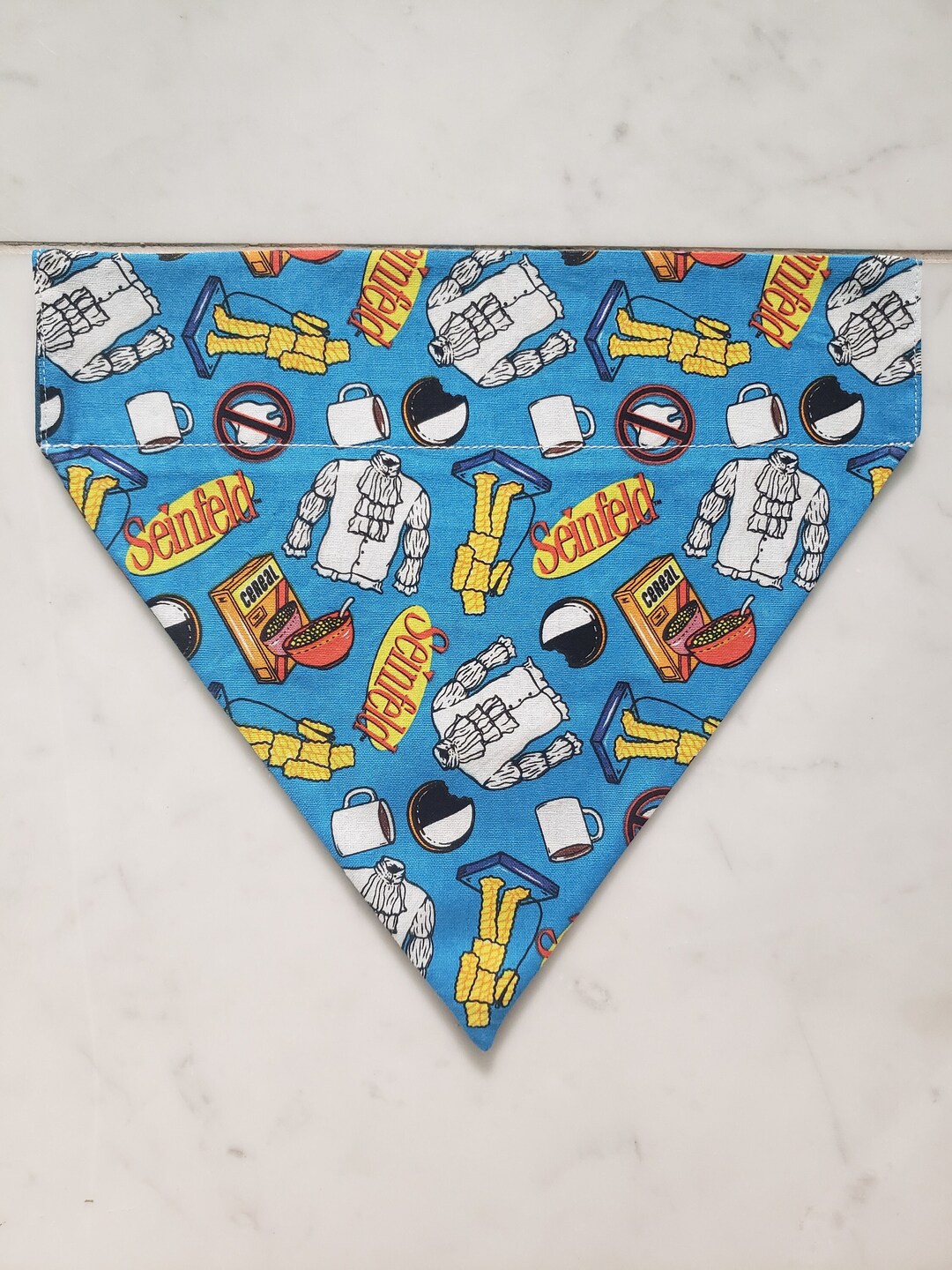 Reversible Seinfeld TV Show Cat and Dog Bandana Slide on Over the ...
