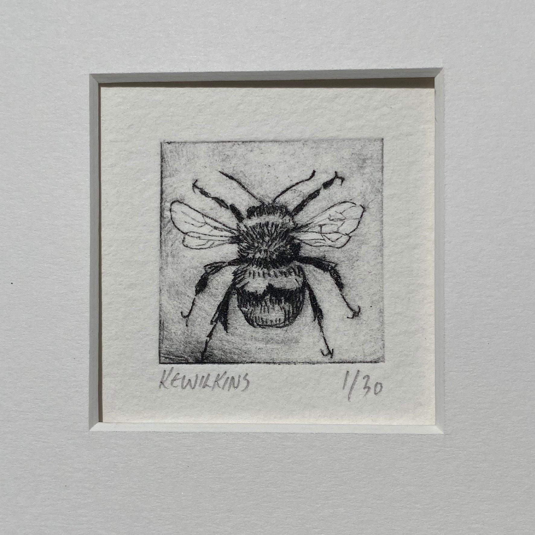 Bee Etching - Etsy