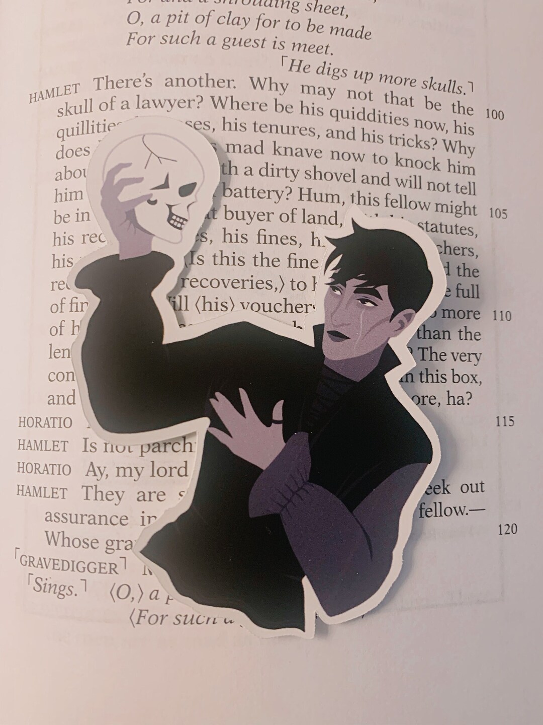 Hamlet Sticker Shakespeare - Etsy