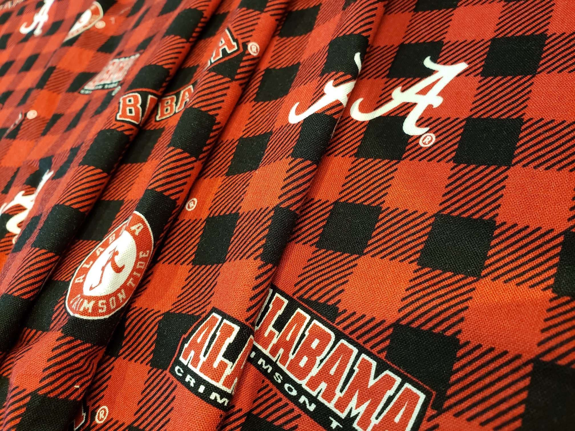 Alabama Crimson Tide College Football 100% Cotton Fabric 1/4 - Etsy Ireland