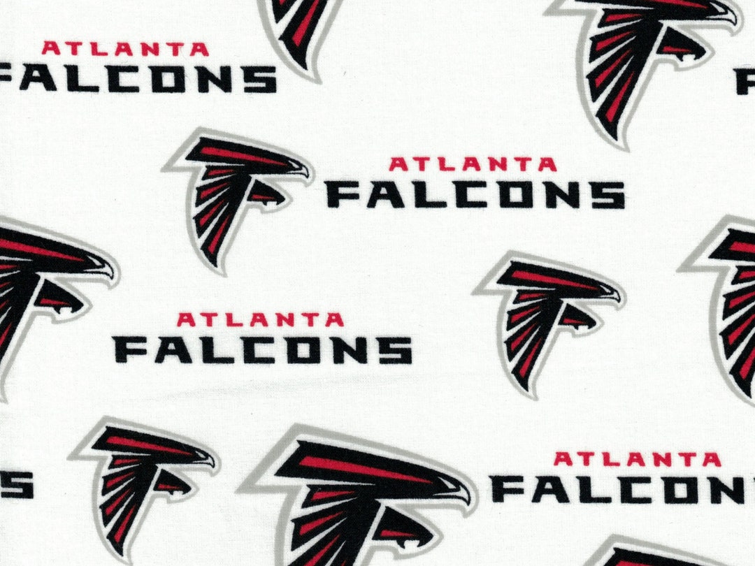 Atlanta Falcons Fabric 100% Cotton 1/4 Yard - Etsy
