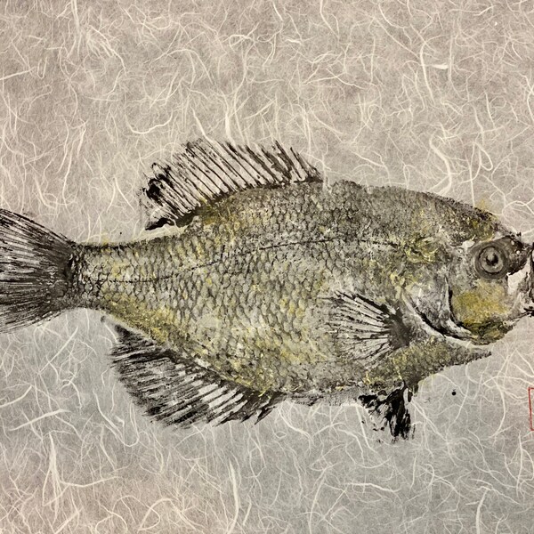 Gyotaku Fish Print - Etsy