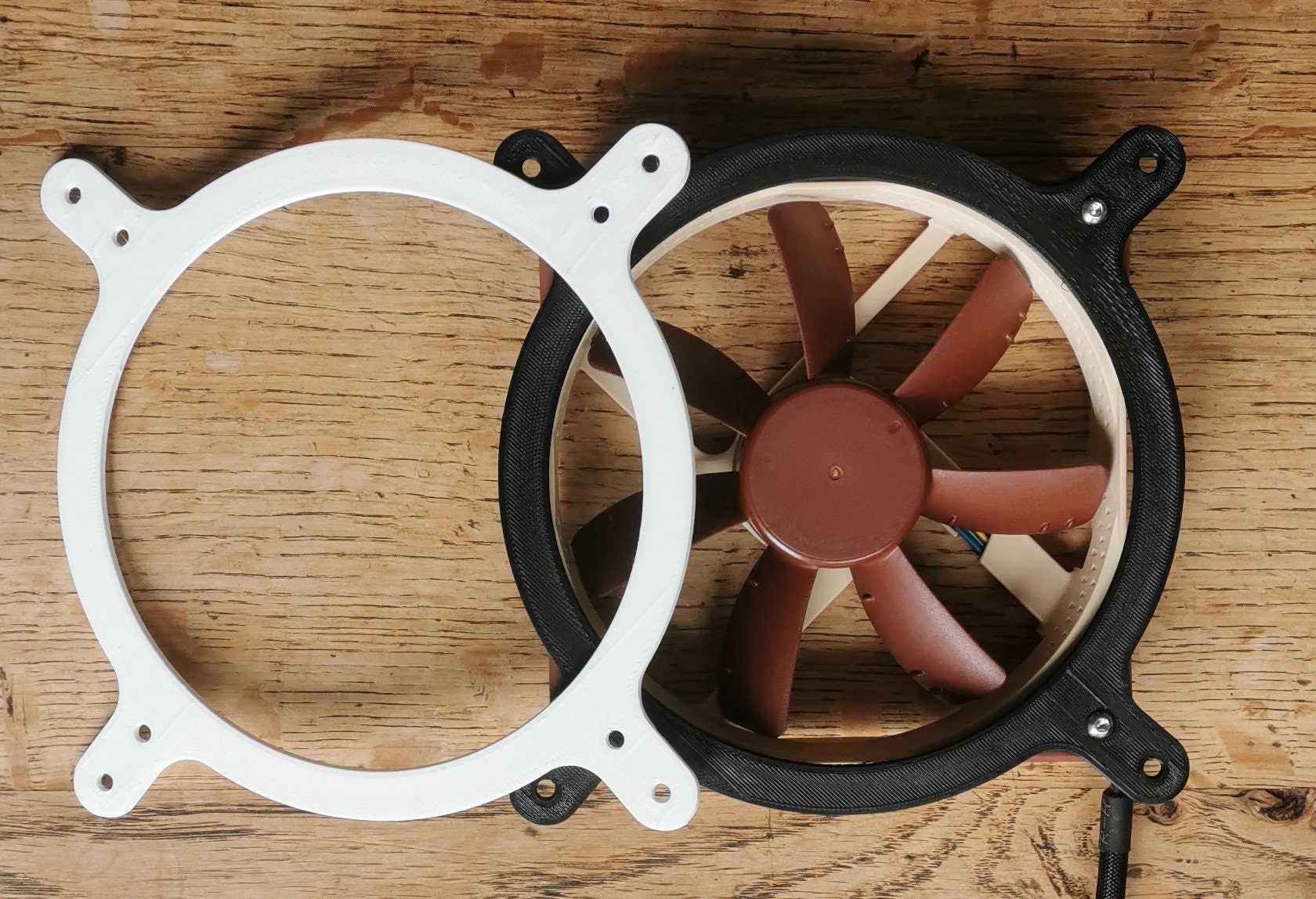 Computer Fan Adapter – 3D Printed Mount for Various Fan Sizes - Etsy