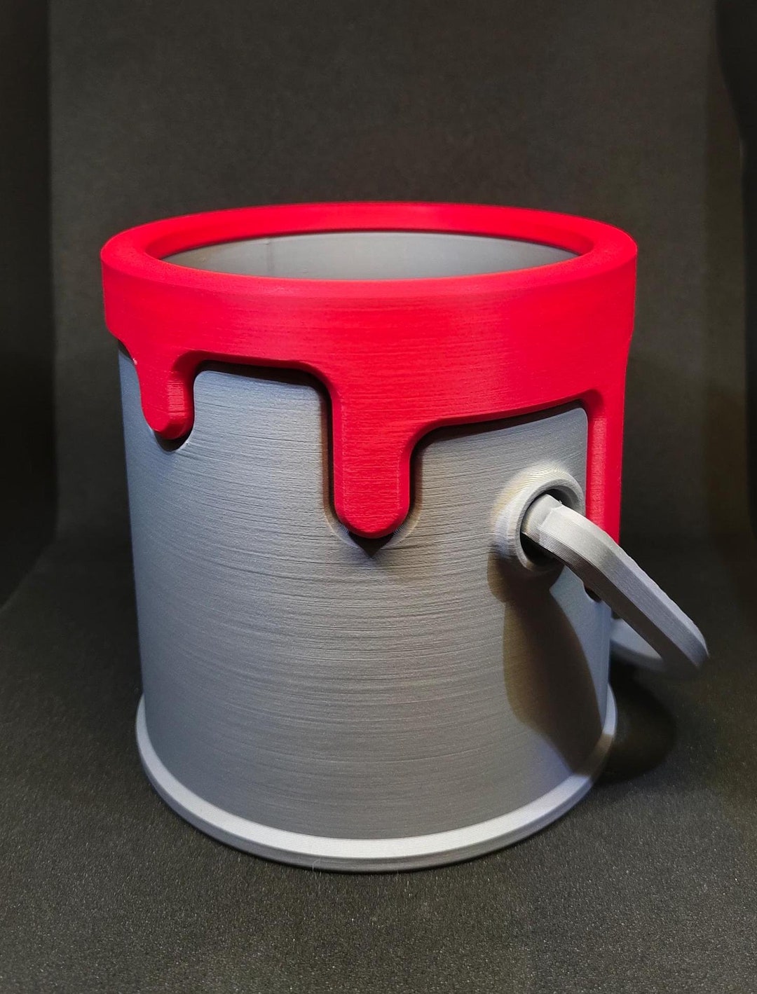 Drippy Paint Bucket Pen Holder – Unique 3D Printed Desk Organizer - Etsy