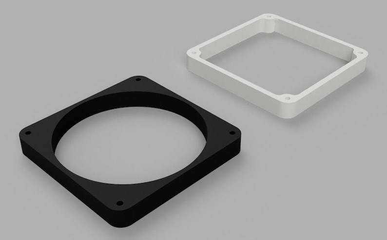 Fan Riser for 120mm Fans – Adjustable Height Spacer for Radiator & Case ...