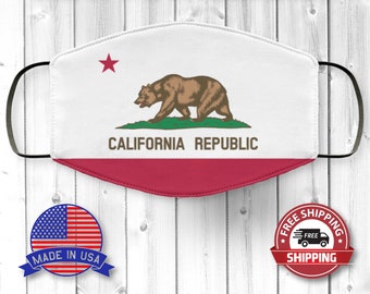 California Face Mask | Etsy