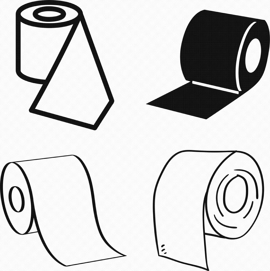 Tissue Paper Svg, Eps, Png, Dxf, Clipart for Cricut and Silhouette - Etsy