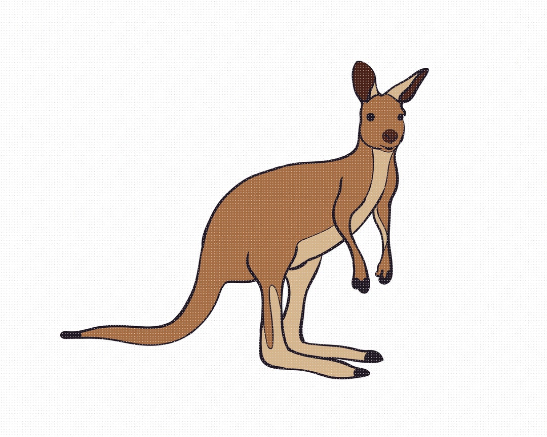 Kangaroo Svg, Eps, Png, Dxf, Clipart for Cricut and Silhouette - Etsy