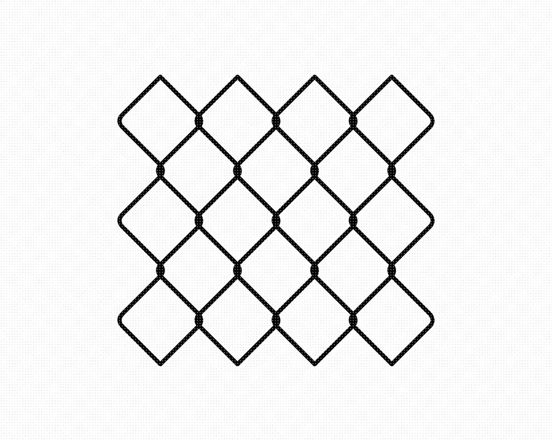 Chain Link Fence Svg, Eps, Png, Dxf, Clipart for Cricut and Silhouette ...
