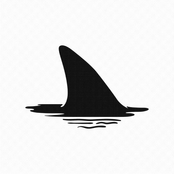 Shark Fin Svg - Etsy