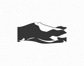 Sand Dunes SVG, Desert Svg, Sand Dunes Clipart, Sand Dunes Files for ...