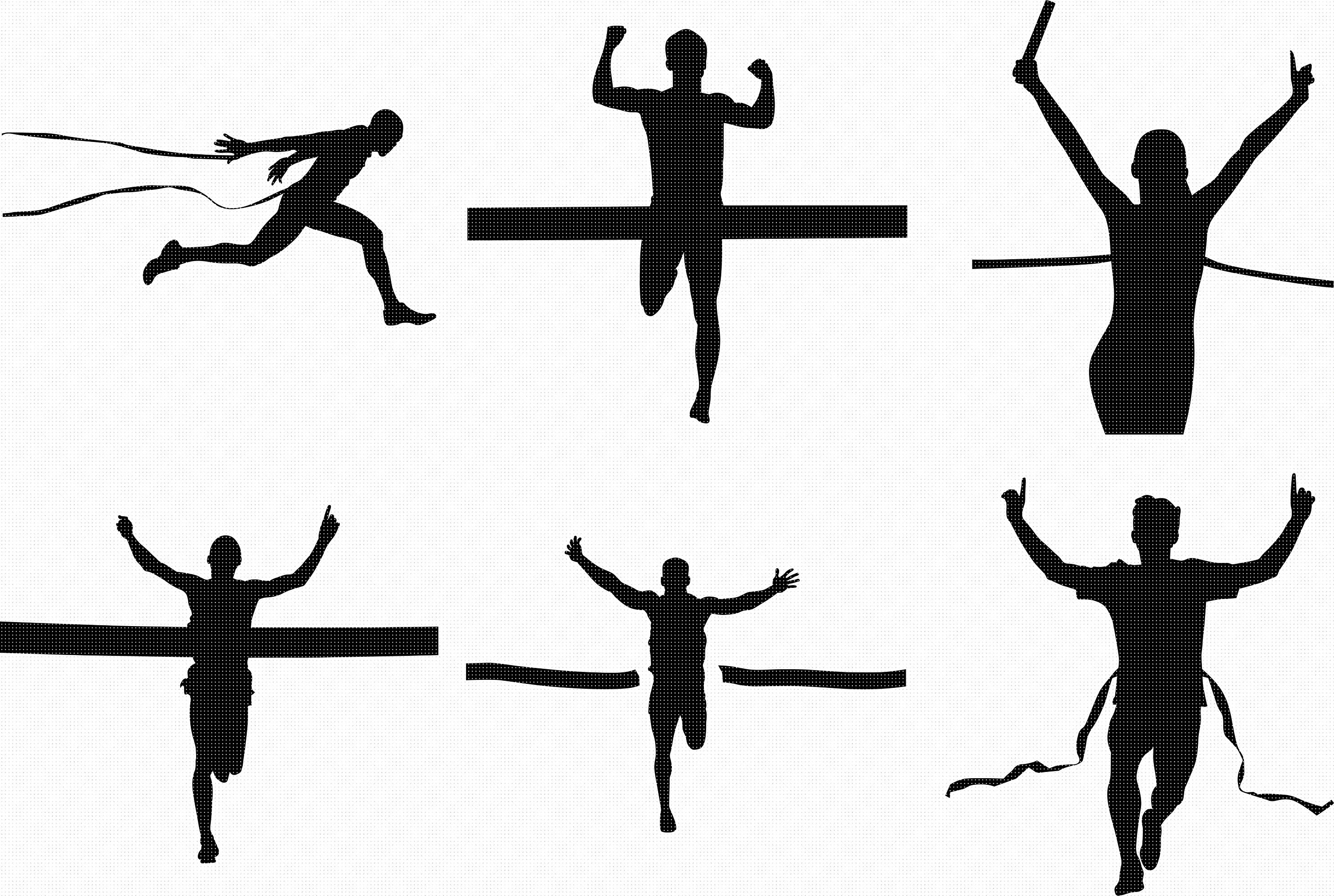 Winning Race Finish Line Svg, Eps, Png, Dxf, Clipart for Cricut and ...
