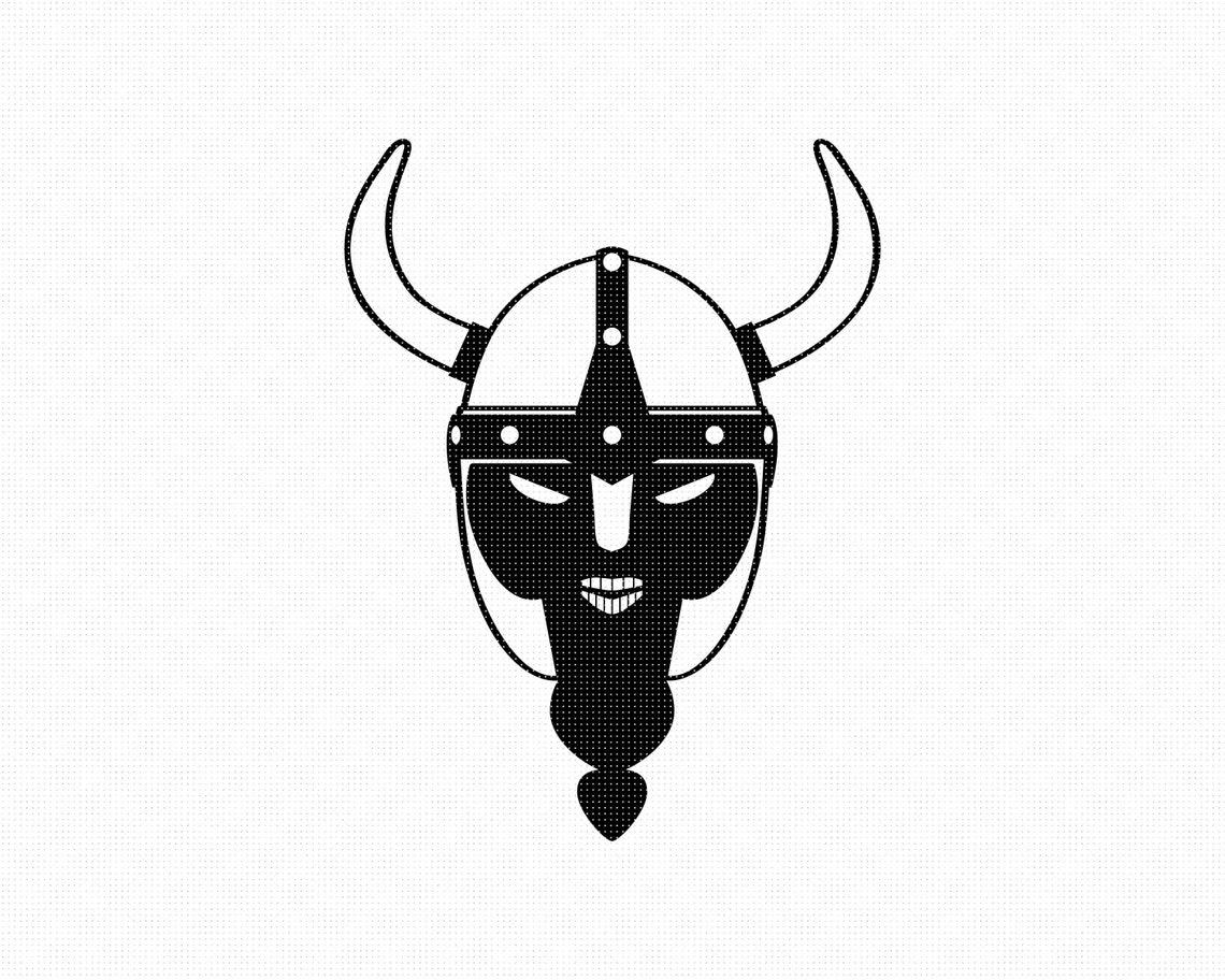 Viking Head Helmet Svg Eps Png Dxf Clipart for Cricut and - Etsy