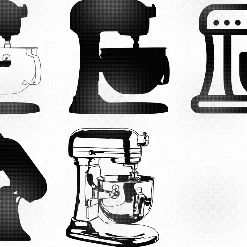 Stand Mixer Clipart - Etsy