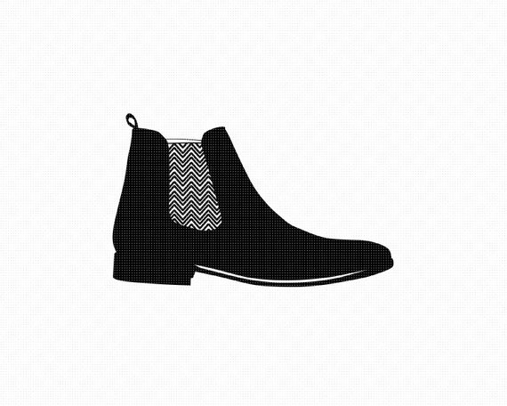 Chelsea Boots Svg Eps Png Dxf Clipart for Cricut and - Etsy Canada