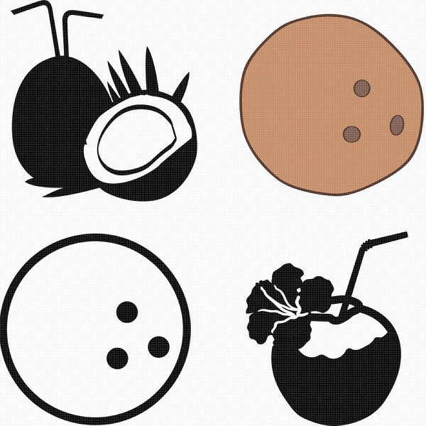 Coconut Svg - Etsy