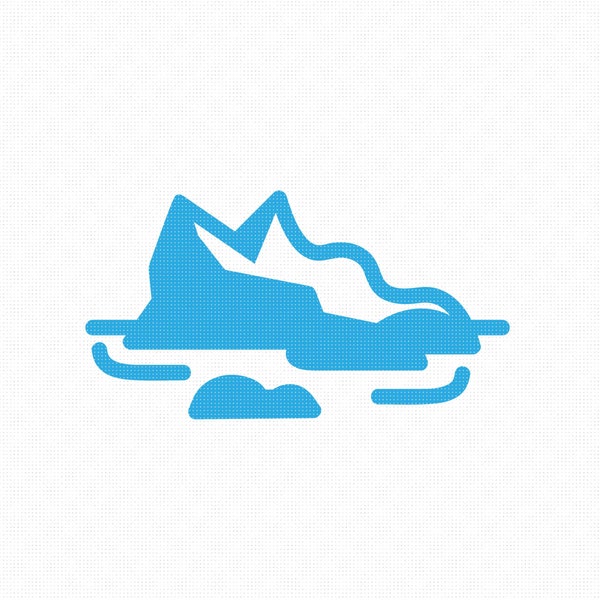 Iceberg Svg - Etsy