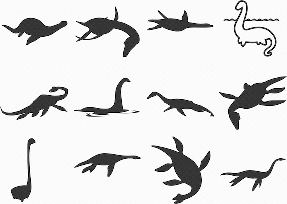Loch Ness Svg Eps Png Dxf Clipart for Cricut and | Etsy Canada