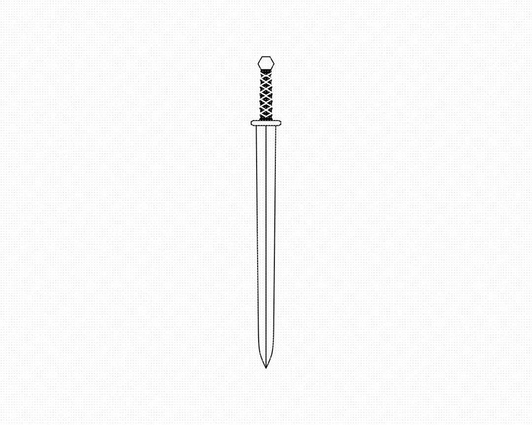 Viking Sword Svg, Eps, Png, Dxf, Clipart for Cricut and Silhouette - Etsy