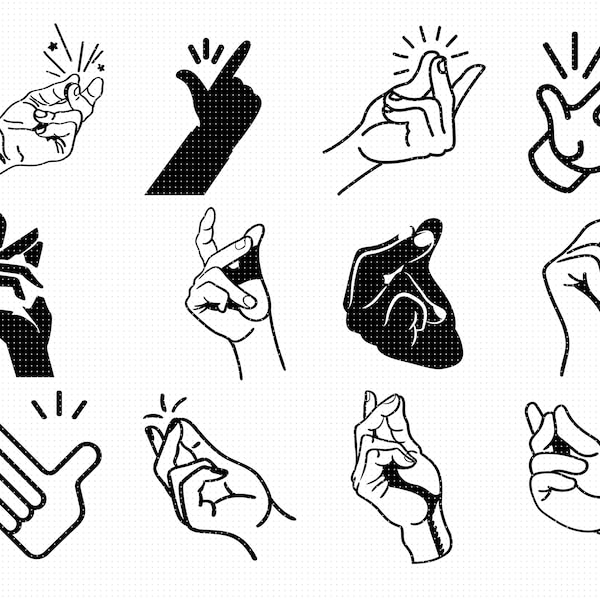 Middle Finger Dxf - Etsy