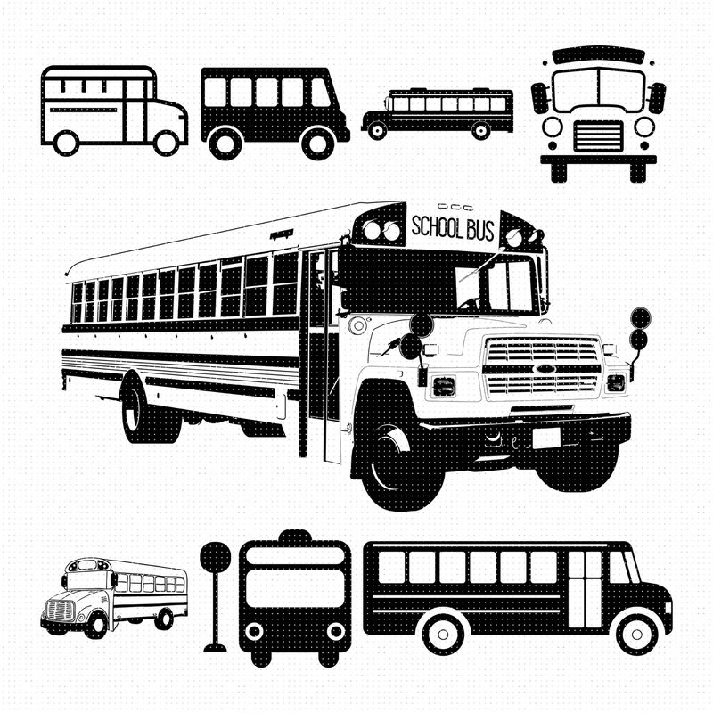 School Bus Svg - Etsy