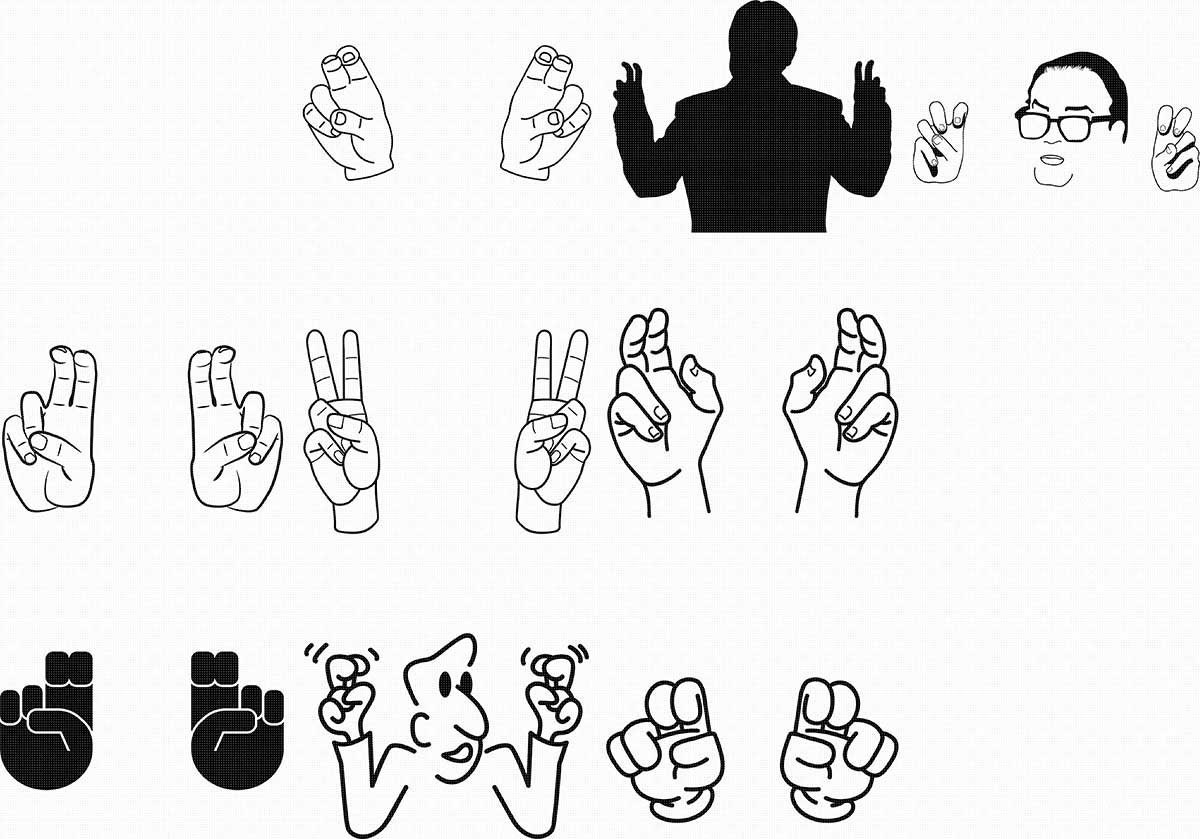 Air Quotes Svg, Eps, Png, Dxf, Clipart for Cricut and Silhouette - Etsy ...