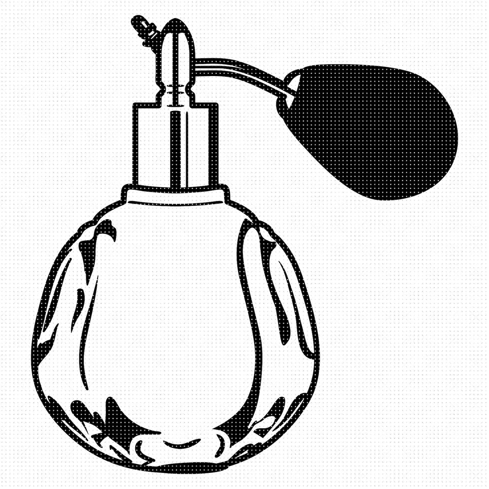 Perfume Bottle Svg, Eps, Png, Dxf, Clipart for Cricut and Silhouette - Etsy