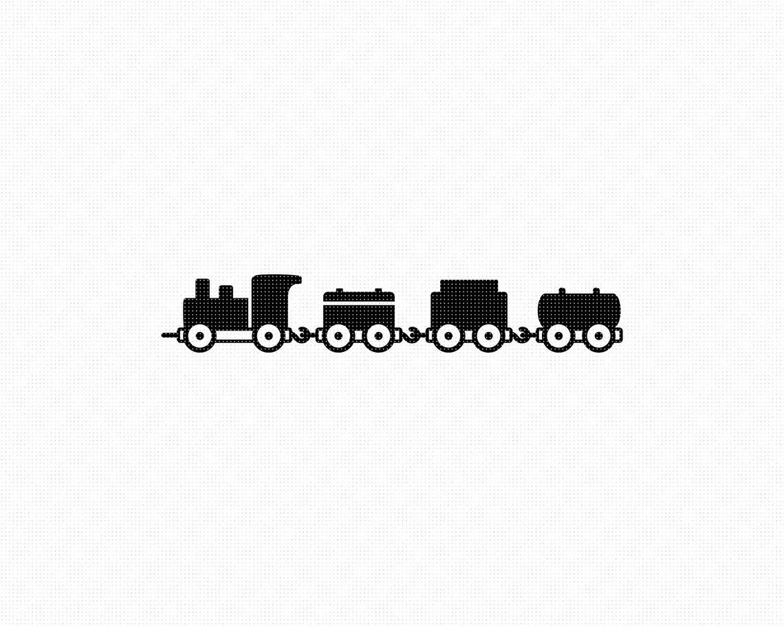 Toy Train Svg Eps Png Dxf Clipart for Cricut and - Etsy Israel