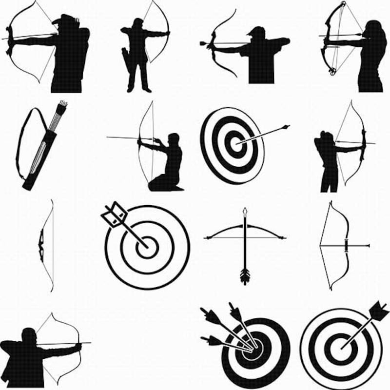 Archery Svg - Etsy