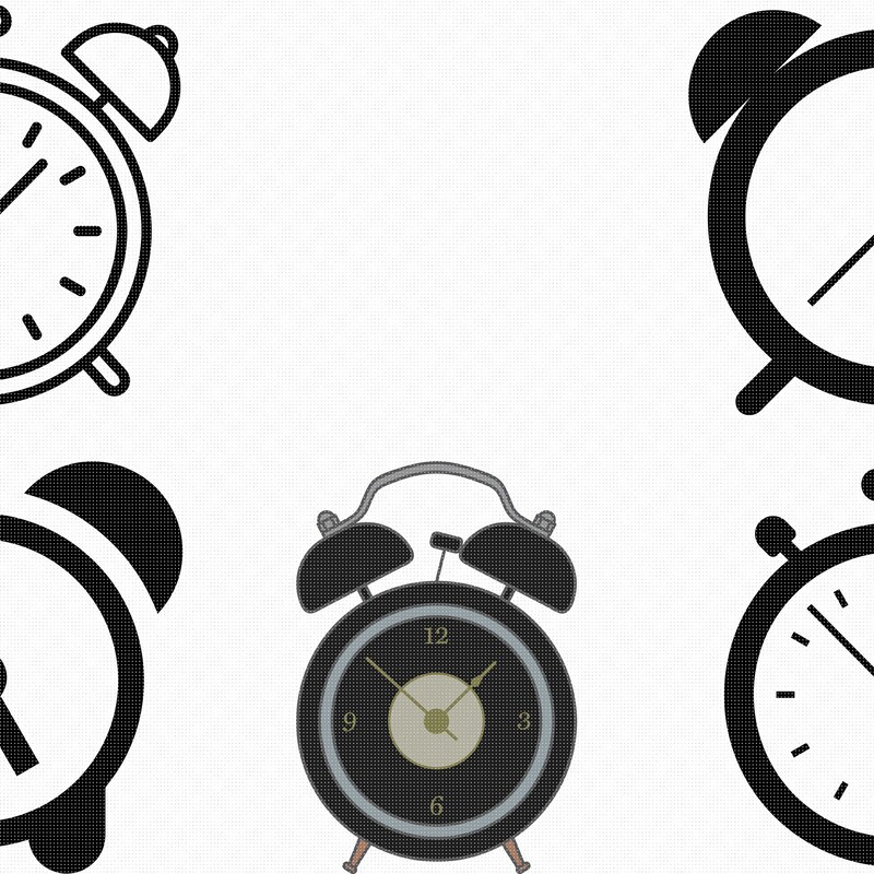 Clock Svg - Etsy