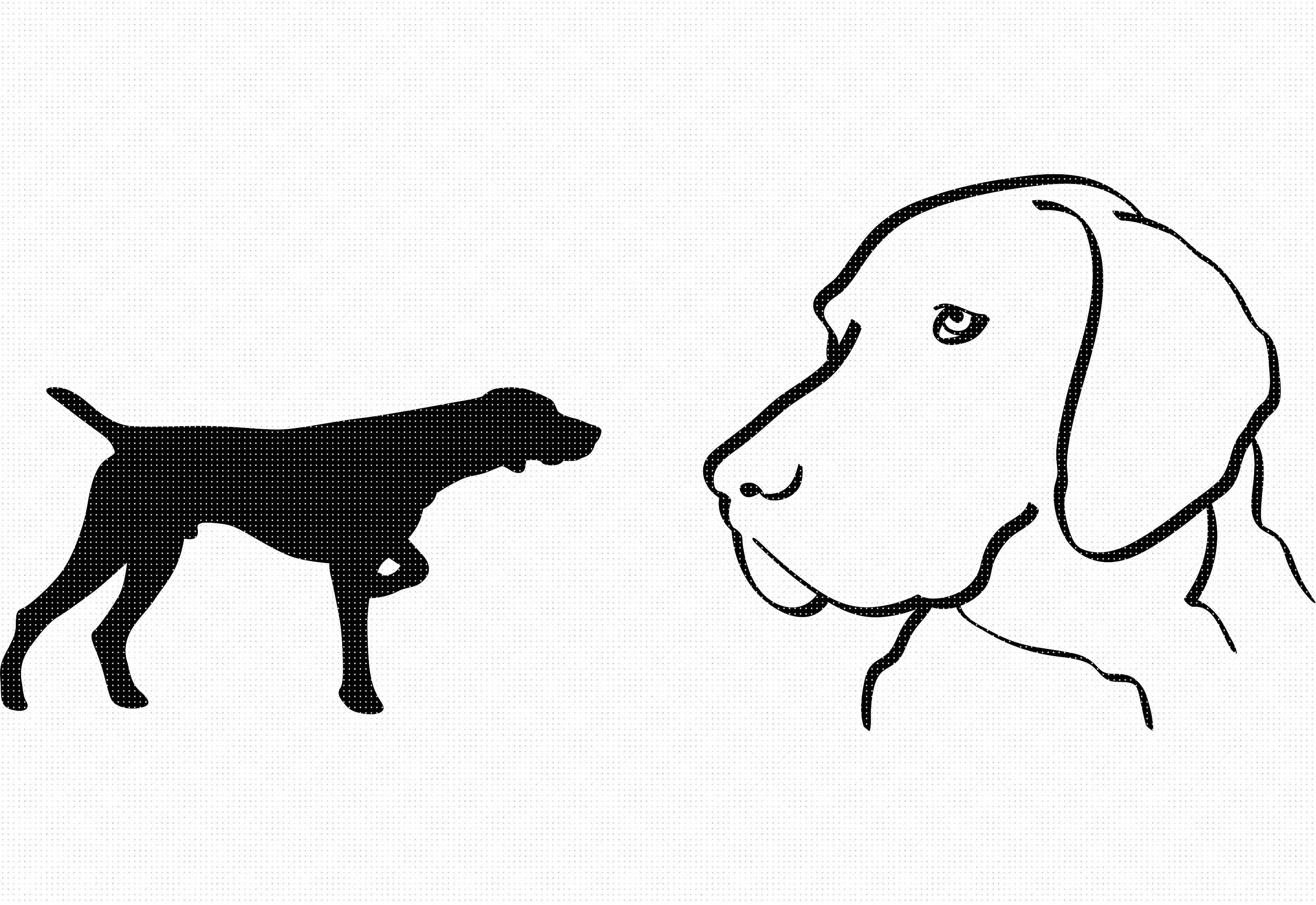 Pointer Dog Svg Eps Png Dxf Clipart for Cricut and | Etsy