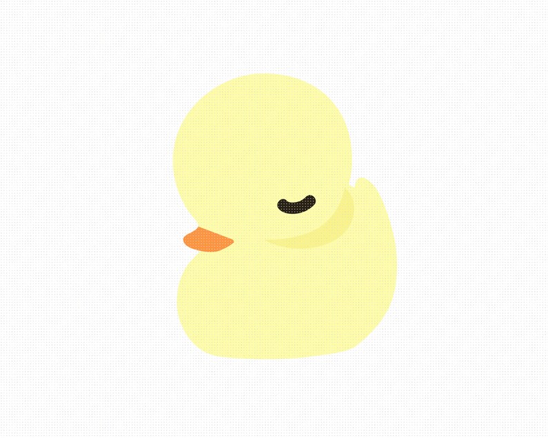 Lindo patito svg, eps, png, dxf, clipart para cricut y silueta - Etsy ...